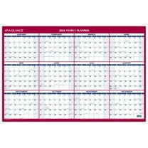 AT-A-GLANCE 2026 Vertical Horizontal Reversible Erasable Yearly Wall ...