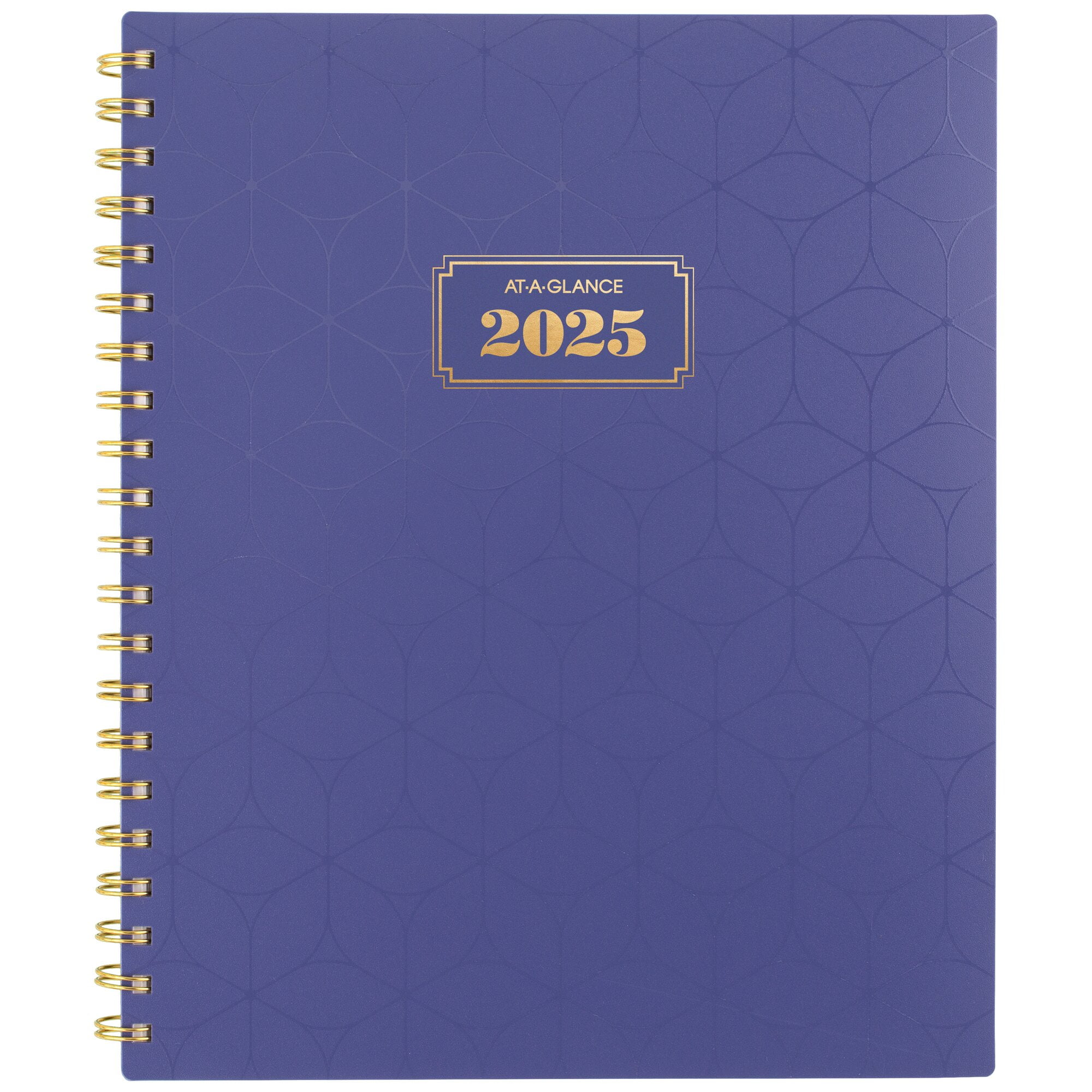 AT-A-GLANCE BADGE 2025 Weekly Monthly Planner Geo Large 8 12 x 11 ...