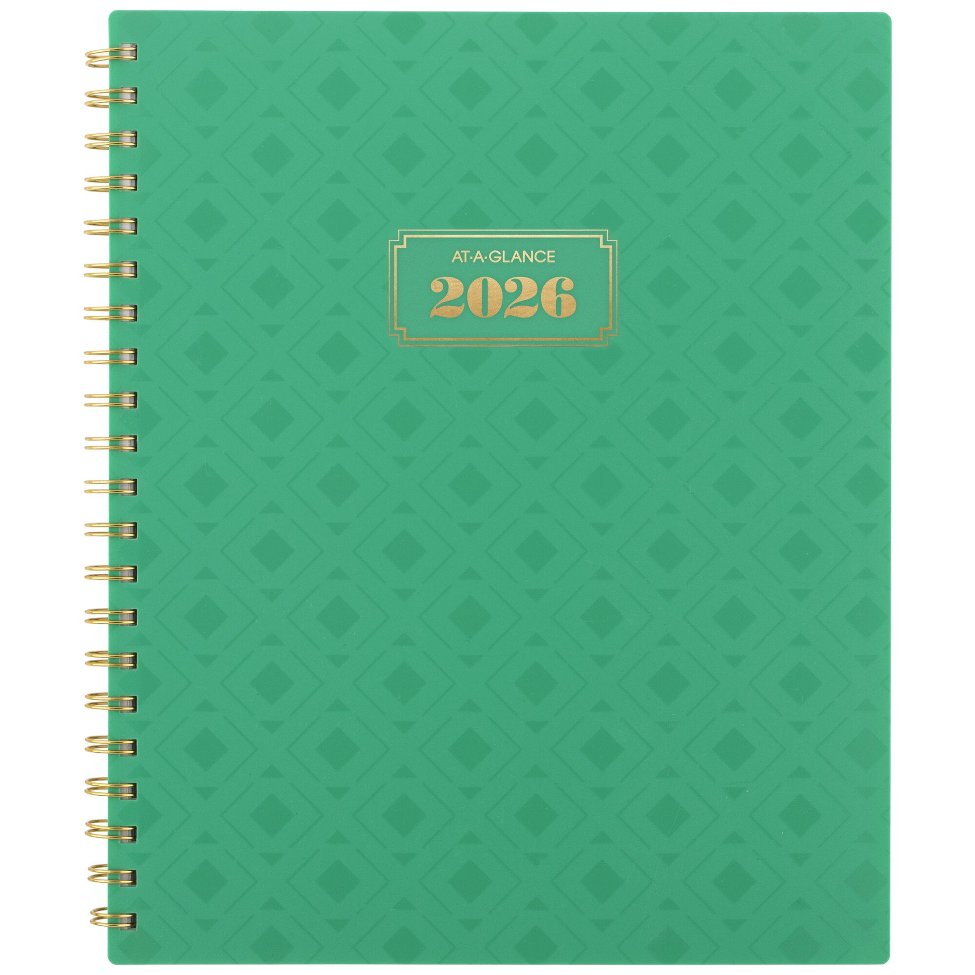 AT-A-GLANCE BADGE 2026 Weekly Monthly Planner Geo Large 8 12 x 11 ...