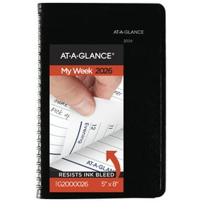 2026 Staples 3.625" x 6.38" Weekly & Monthly Planner Black (ST12937-26 ...