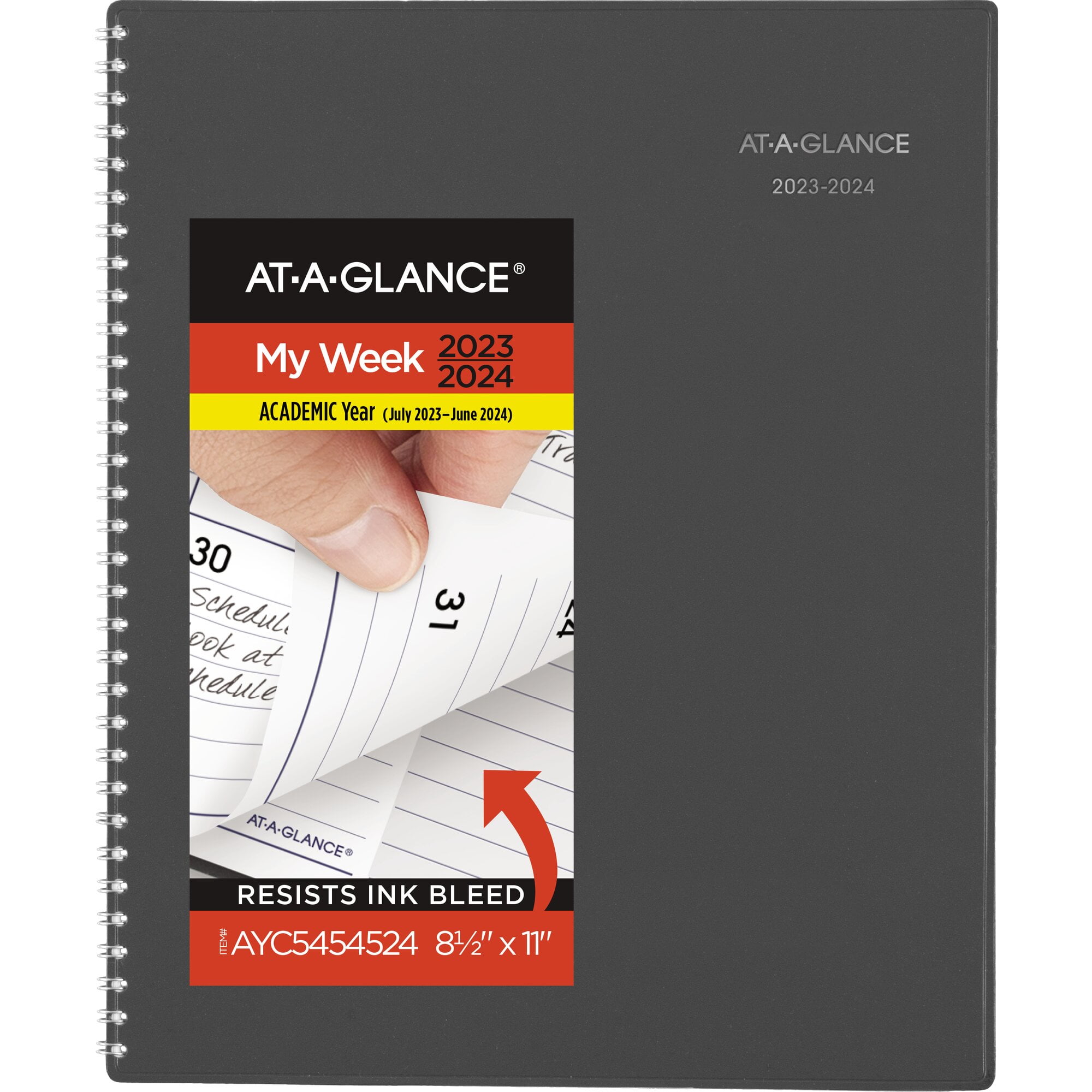 AT-A-GLANCE DayMinder Academic 2023-2024 Planner, Weekly, Monthly, 8.5 ...