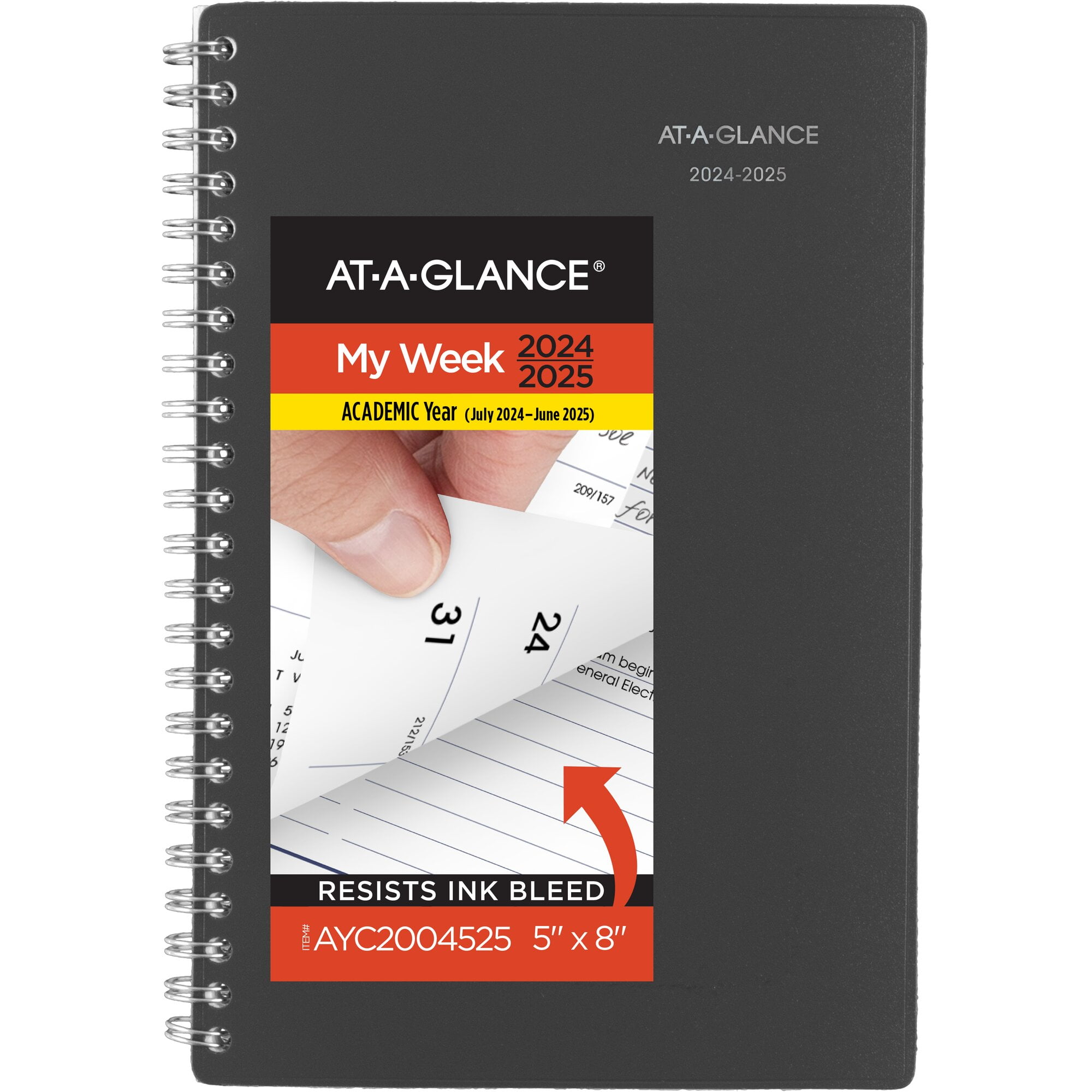 AT-A-GLANCE DayMinder Academic 2024-2025 Weekly Monthly Planner ...