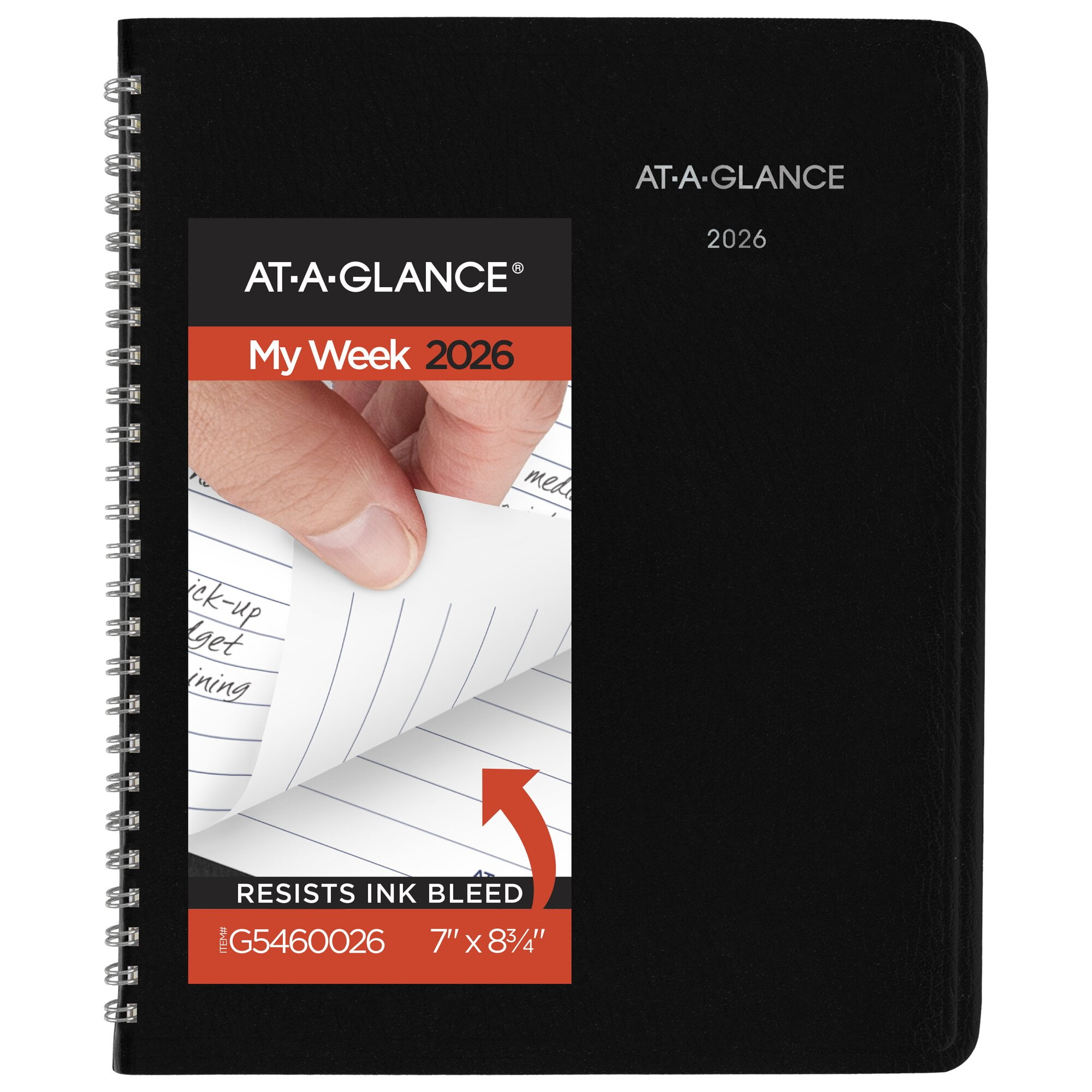 AT-A-GLANCE DayMinder Executive 2026 Weekly Monthly Planner with Notes ...