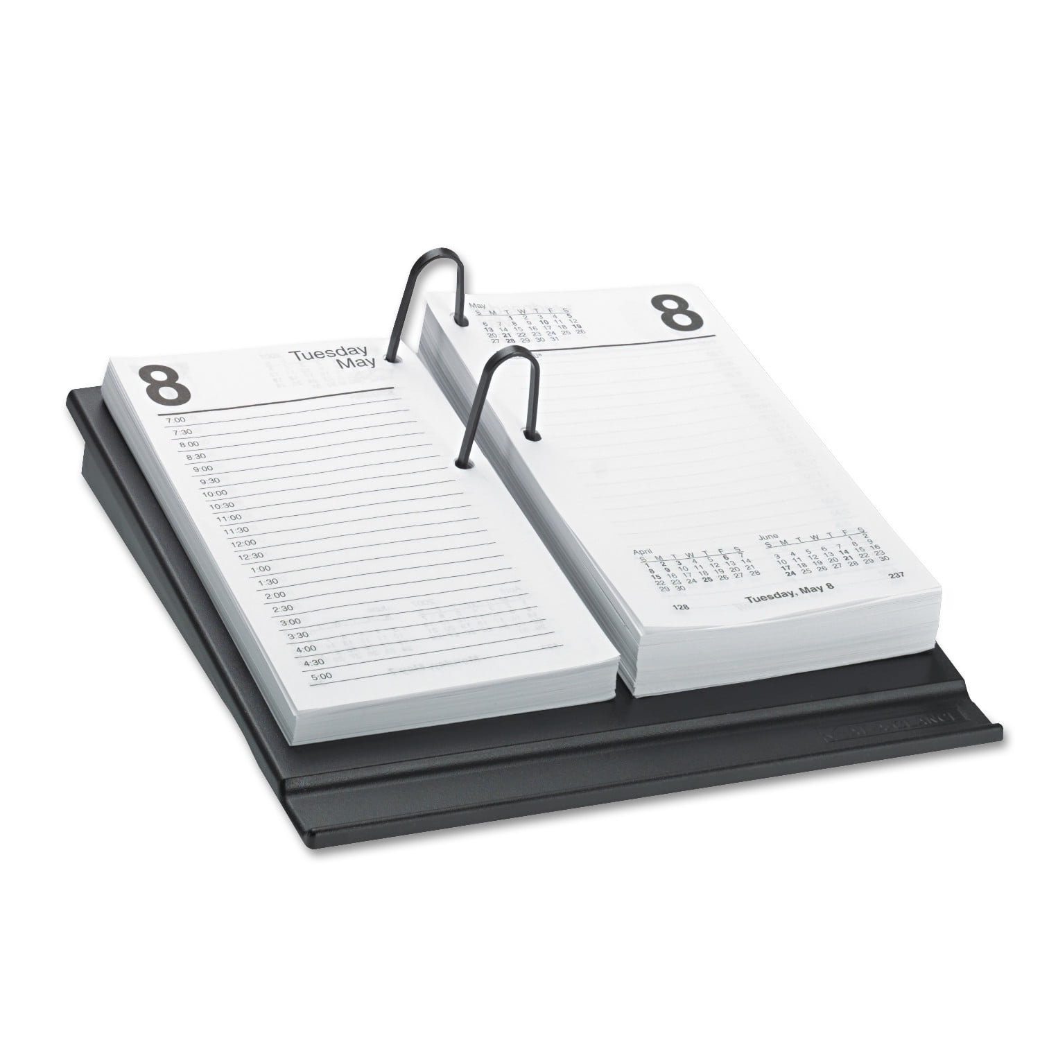 AT-A-GLANCE Desk Calendar Refill, 3 1/2 x 6, White, 2019 - Walmart.com