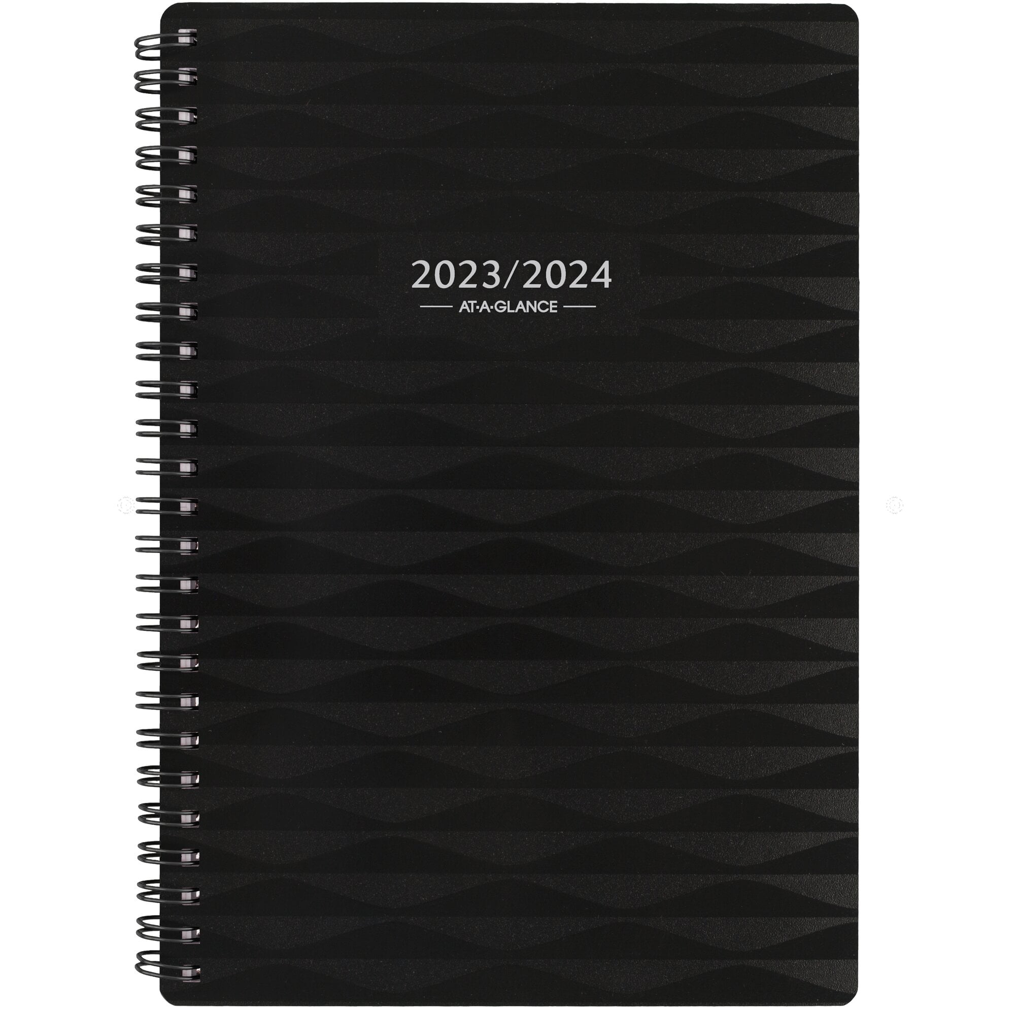 AT-A-GLANCE Elevation Academic 2023-2024 Weekly Monthly Planner Black Small 5 12 - Walmart.com