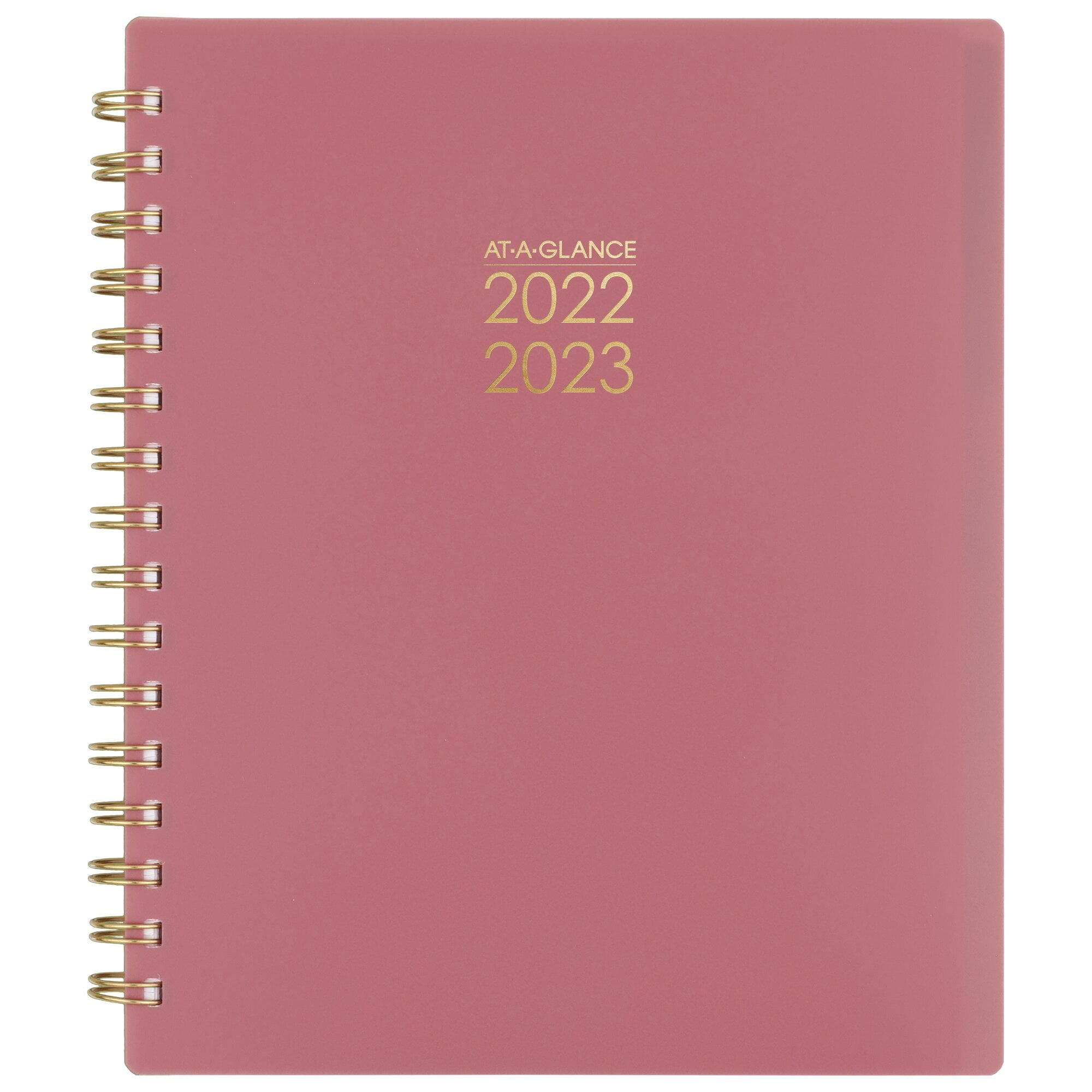 AT-A-GLANCE Harmony Academic 2022-2023 Weekly Monthly Planner Pink ...