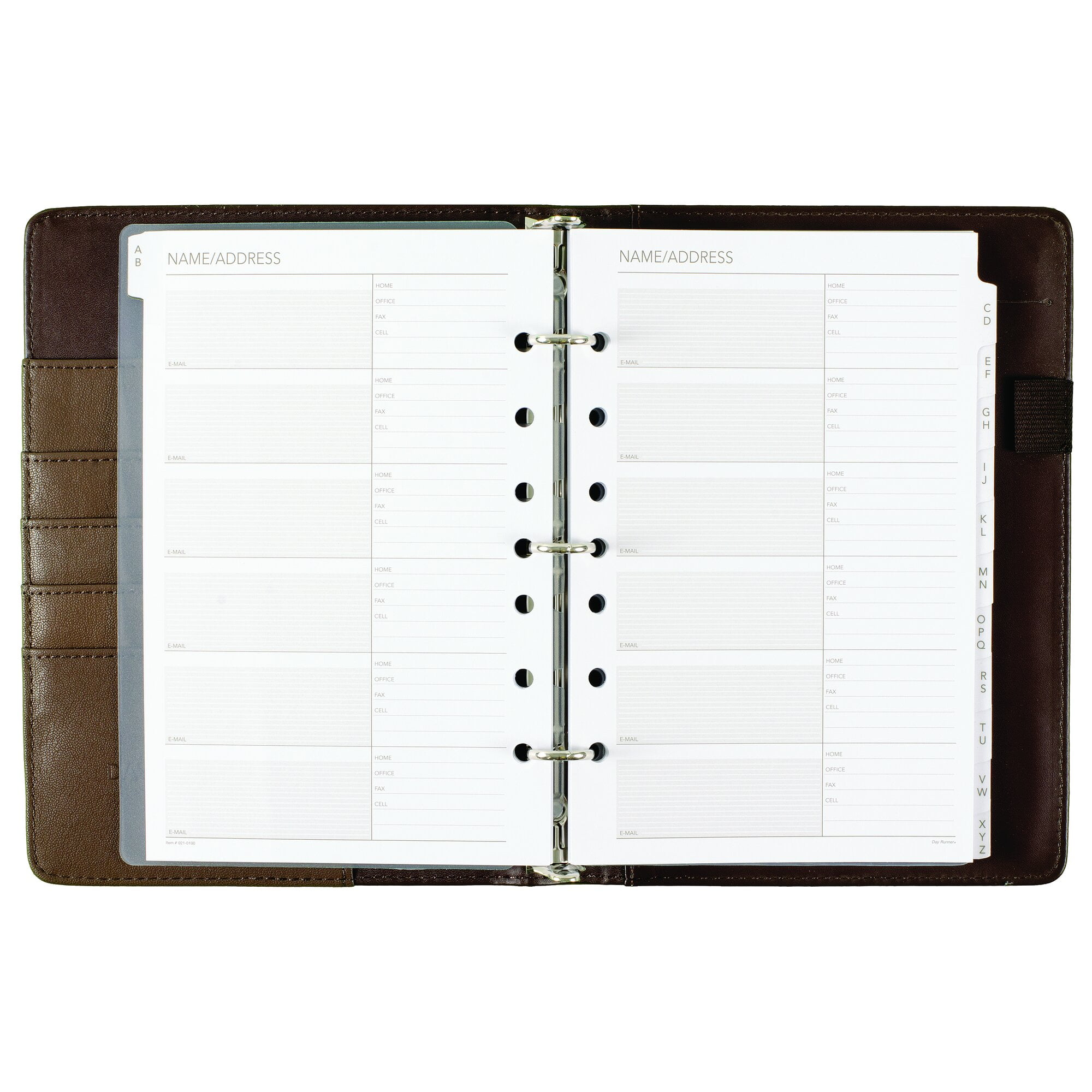 AT A GLANCE Harrison Telephone Address Book Brown 5 1 2 X 8 1 2 at-a-glance-harrison-telephone-address-book-brown-5-1-2-x-8-1-2