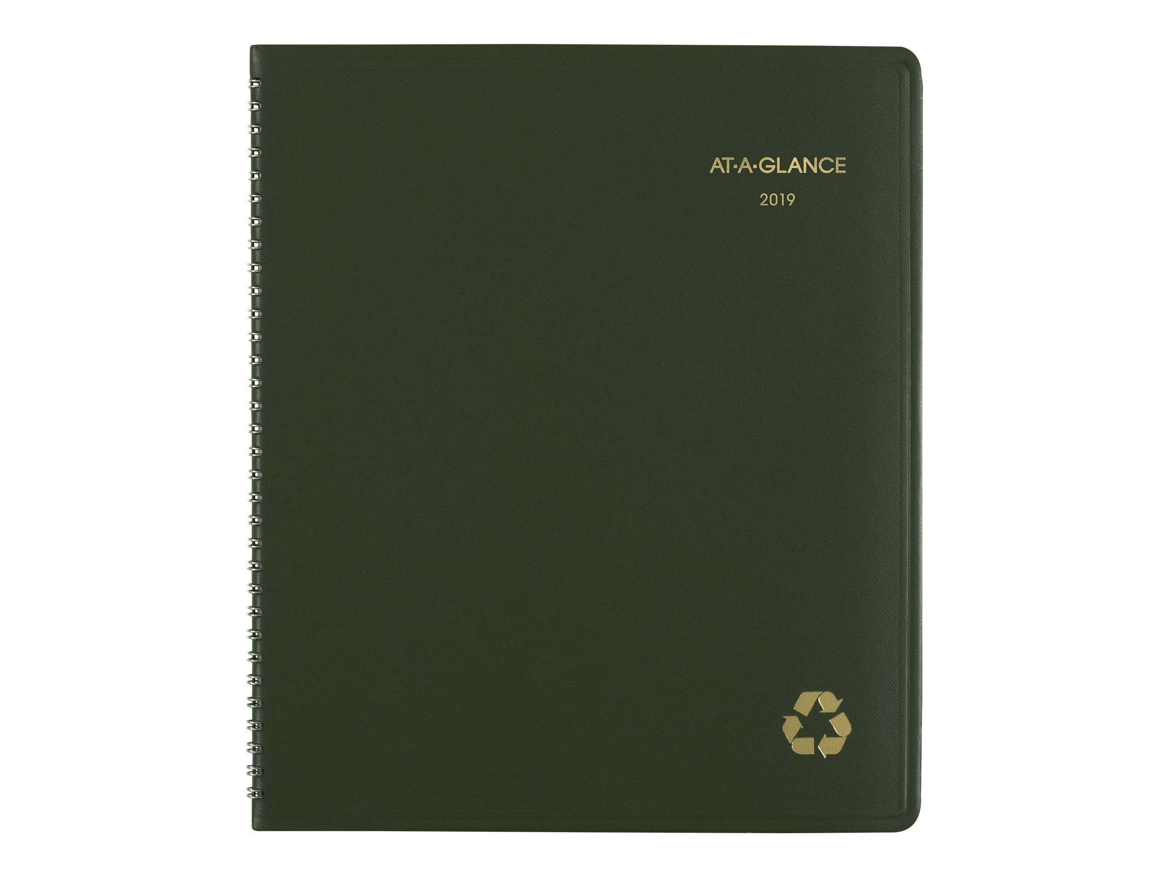 AT-A-GLANCE - Monthly planner - 2019-2020 - month to view - wire-bound ...