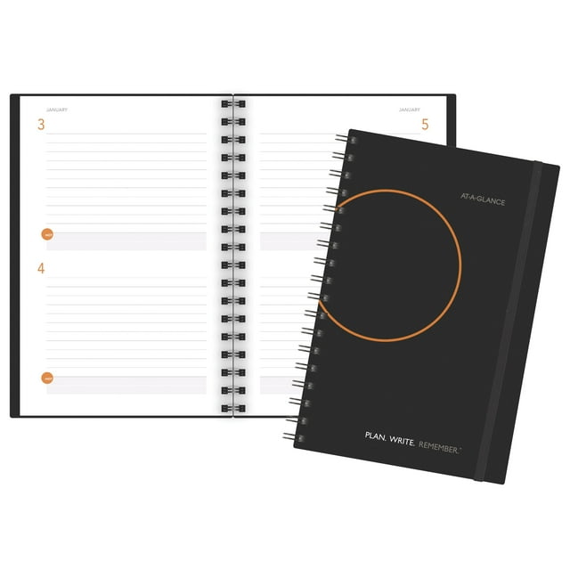 AT-A-GLANCE Plan Write Remember 2-Days-Per-Page Planning Notebook ...
