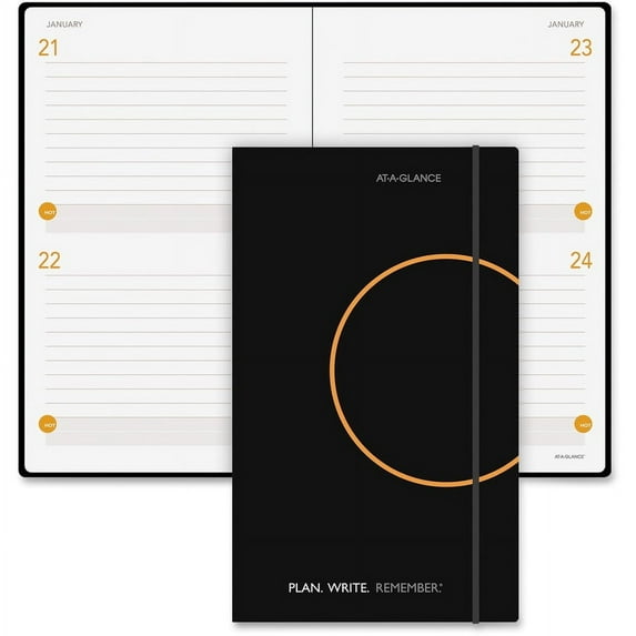 AT-A-GLANCE Plan. Write. Remember. Planning Notebook Two Days Per Page ...