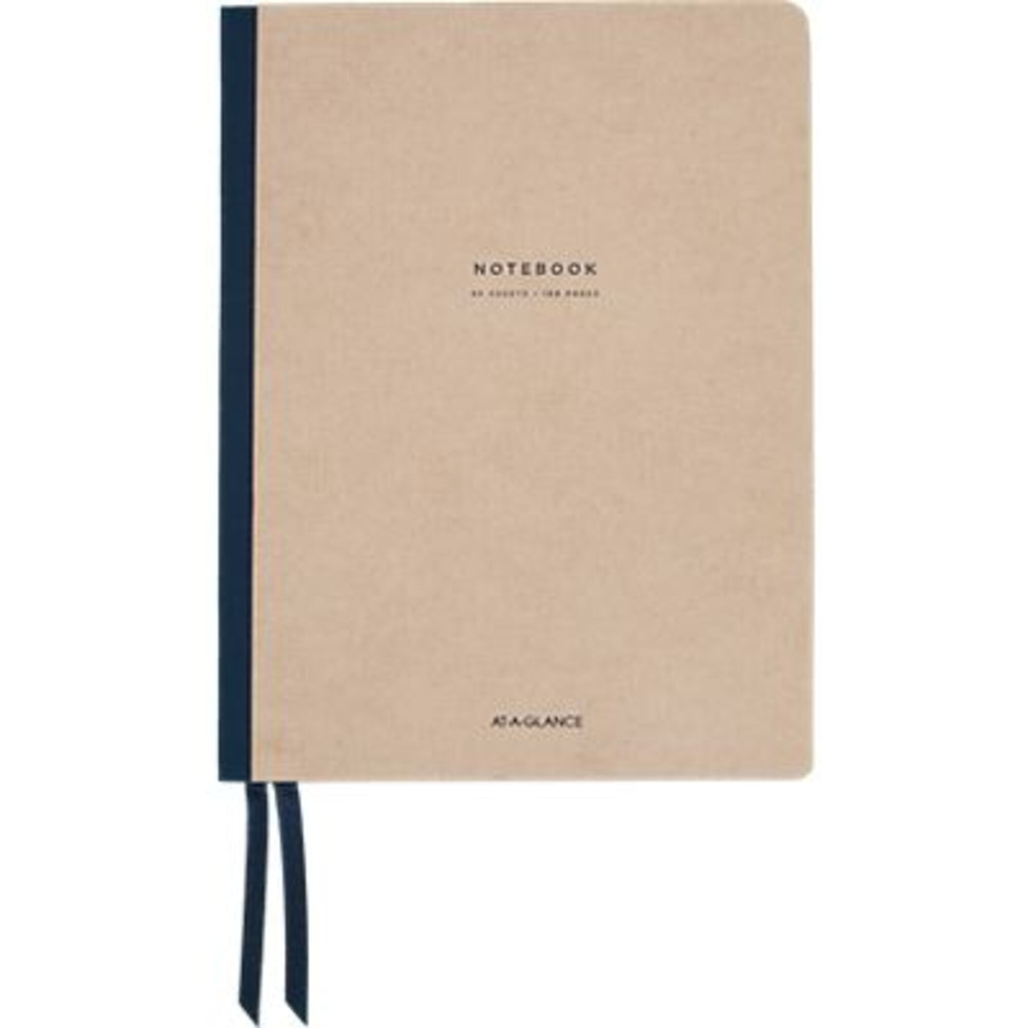 AT-A-GLANCE Signature Collection Casebound Notebook, Ruled, 80 Sheets ...