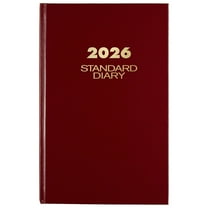 Standard Diary Daily Reminder Book, 2024 Edition, Medium/College Rule ...