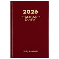 Standard Diary Daily Reminder Book, 2024 Edition, Medium/College Rule ...