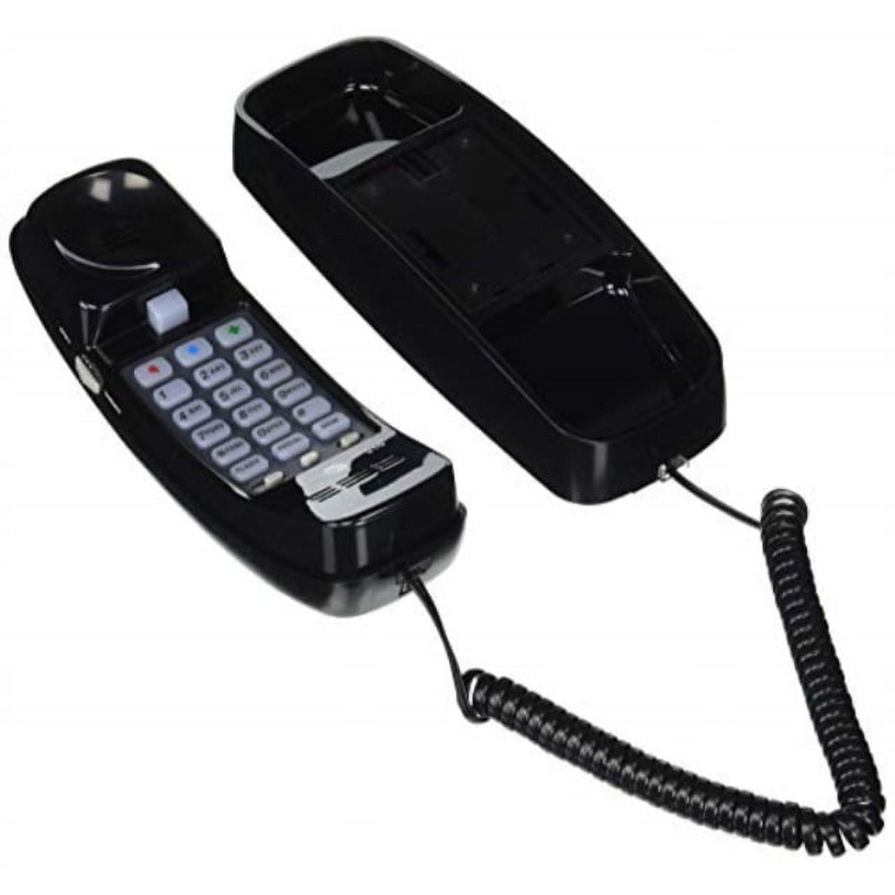 AT&T 89-0008-05 Model 93040; AT&T 210 Trimline Corded Phone, Black ...