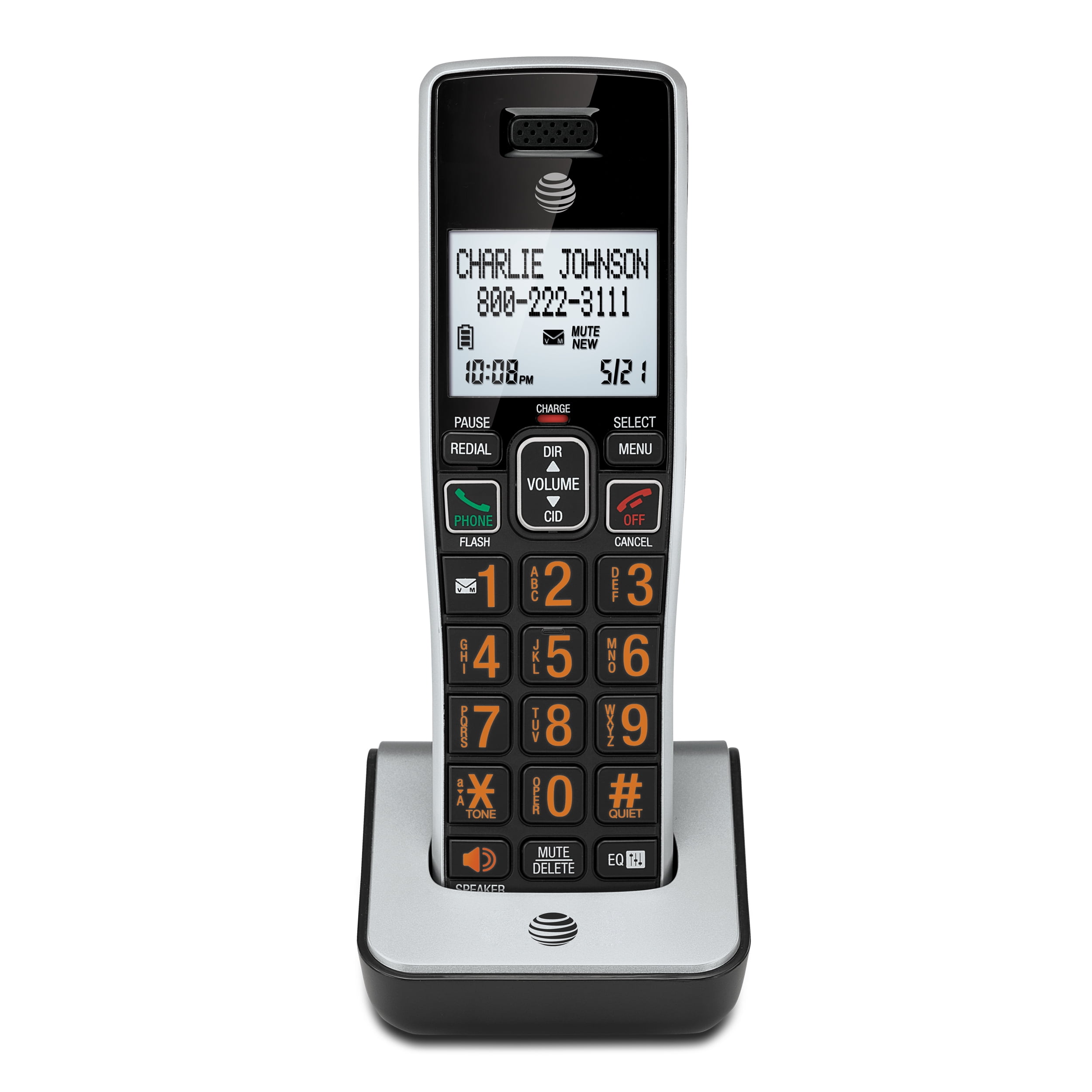 AT&T Home Phone Accessory Handset for ATTCL82213 & ATTCL83213 ...