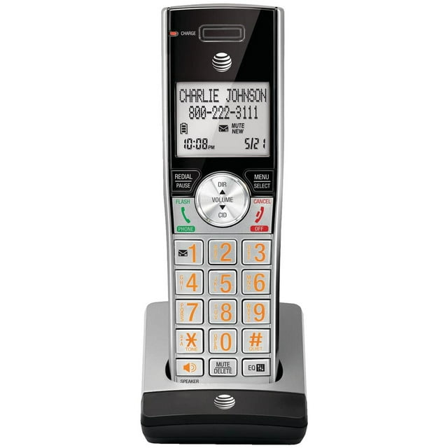 AT&T CL80115 Wireless Caller ID Cordless Accessory Handset for CL84365 ...