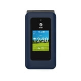 AT&T Cingular Flex 2 Flip Cell, 4GB, Classic Navy - Prepaid Family ...
