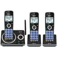 AT&T DLP72362 DECT 6.0 3-Handset Cordless Phone for Home with Connect ...