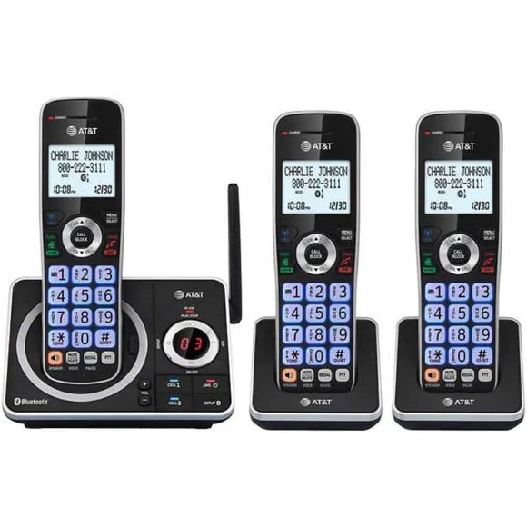 Cordless Phones 3 Handsets