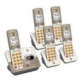 AT&T EL52513 5-Handset Expandable Cordless Phone with Digital Answering ...