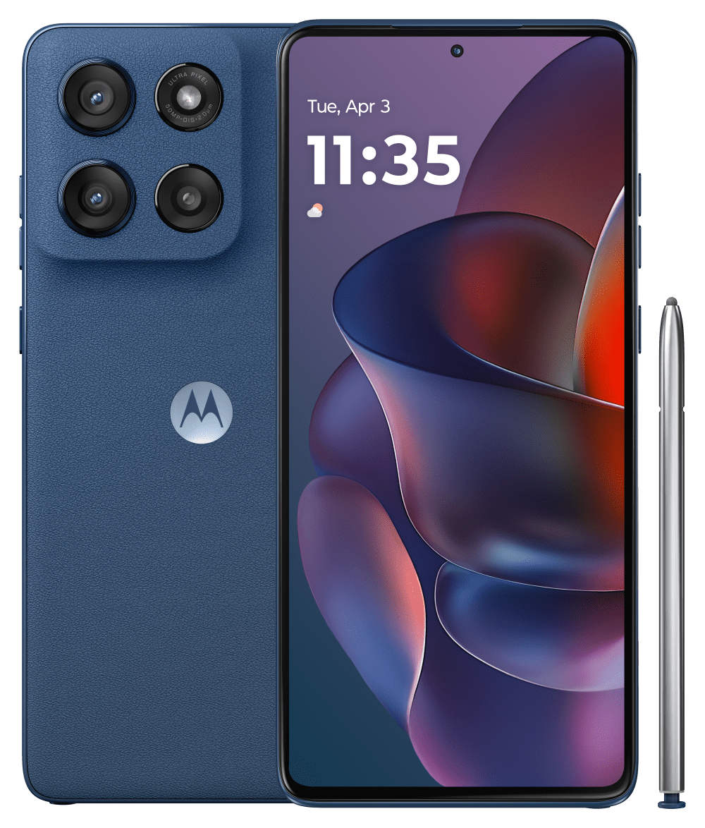 AT&T Motorola G Stylus 2025, 128GB, Blue, Postpaid Phone (Locked to AT ...