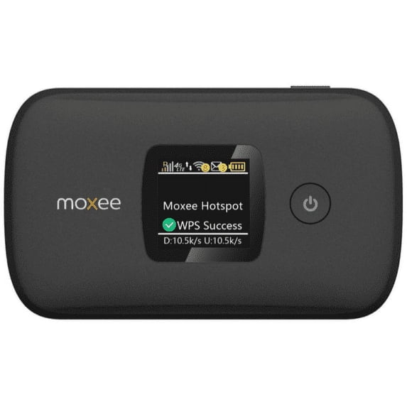 AT&T Moxee Portable WiFi Router, 256MB Black - Prepaid Wireless ...
