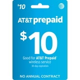 AT&T Prepaid $10 Direct Top Up - Walmart.com