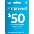 AT&T Prepaid $50 Direct Top Up - Walmart.com