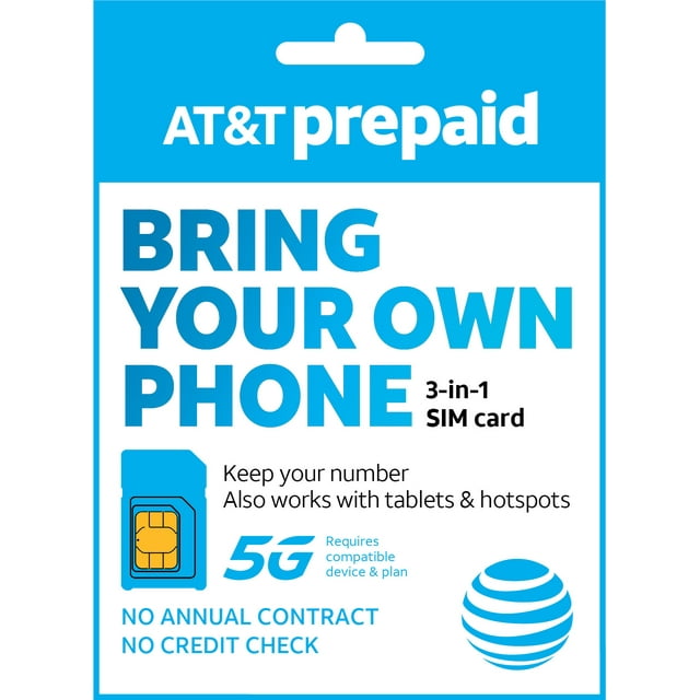 AT&T Sim Card Kit - Walmart.com
