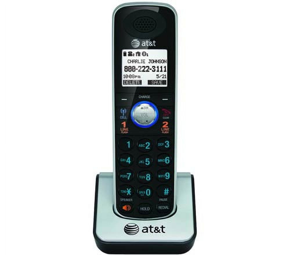 AT&T TL86009 DECT 6.0 Handset Speakerphone w/ 2-Line Operation ...
