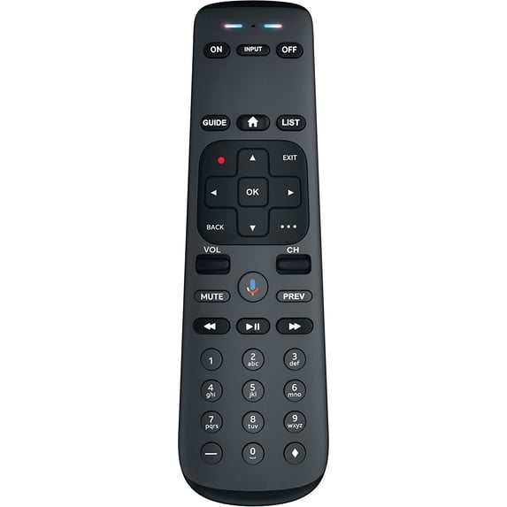 AT&T TV Remote Control, RC82V, Voice Activated, IR RF Recognition ...