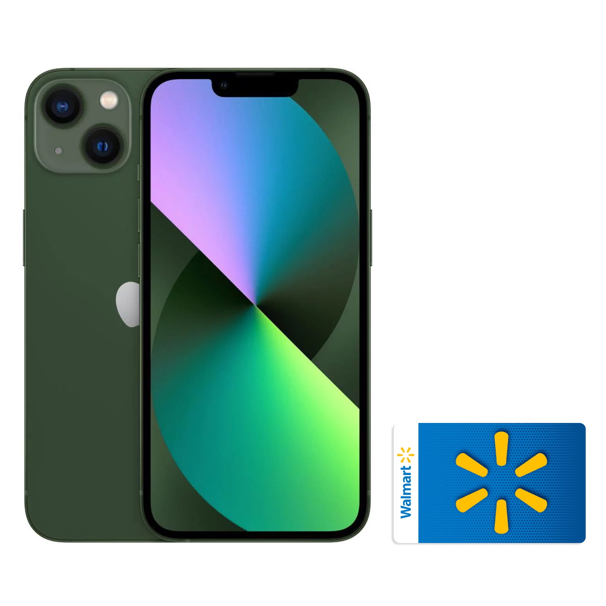 AT&T iPhone 13 128GB Green - Walmart.com