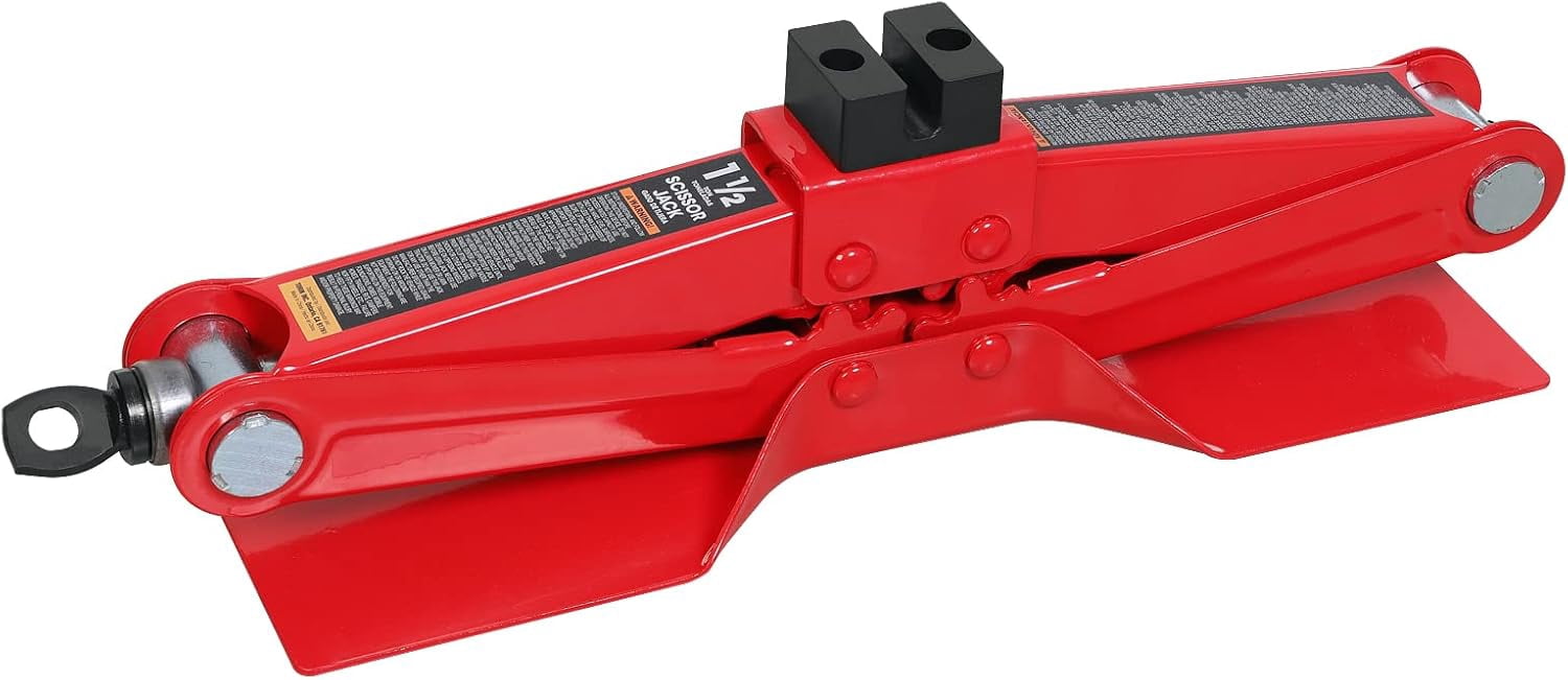 AT10152S4B Portable Steel Scissor Jack with S04 Engineering PVC Saddles ...