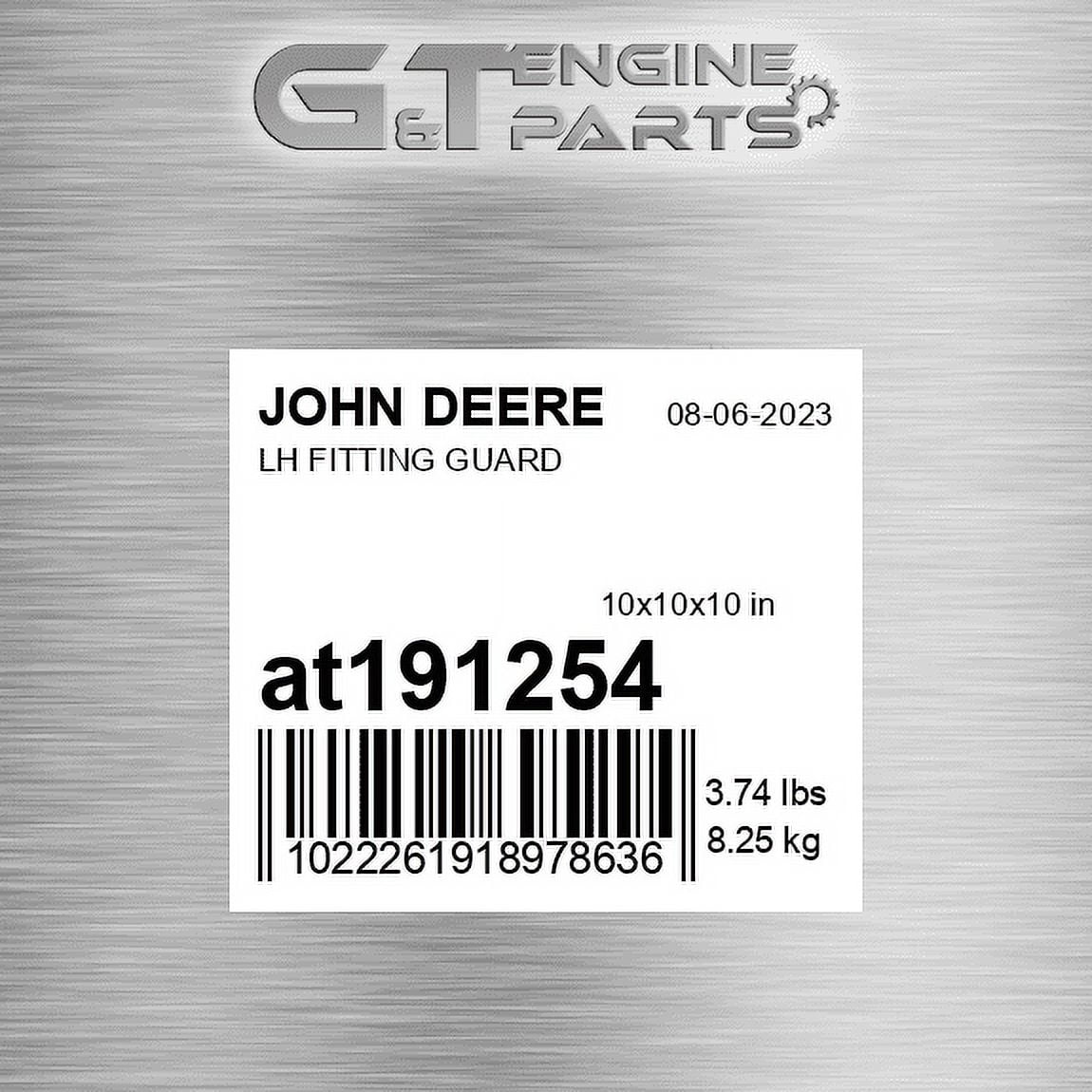 AT191254 LH FITTING GUARD fits JOHN DEERE (New OEM) - Walmart.com