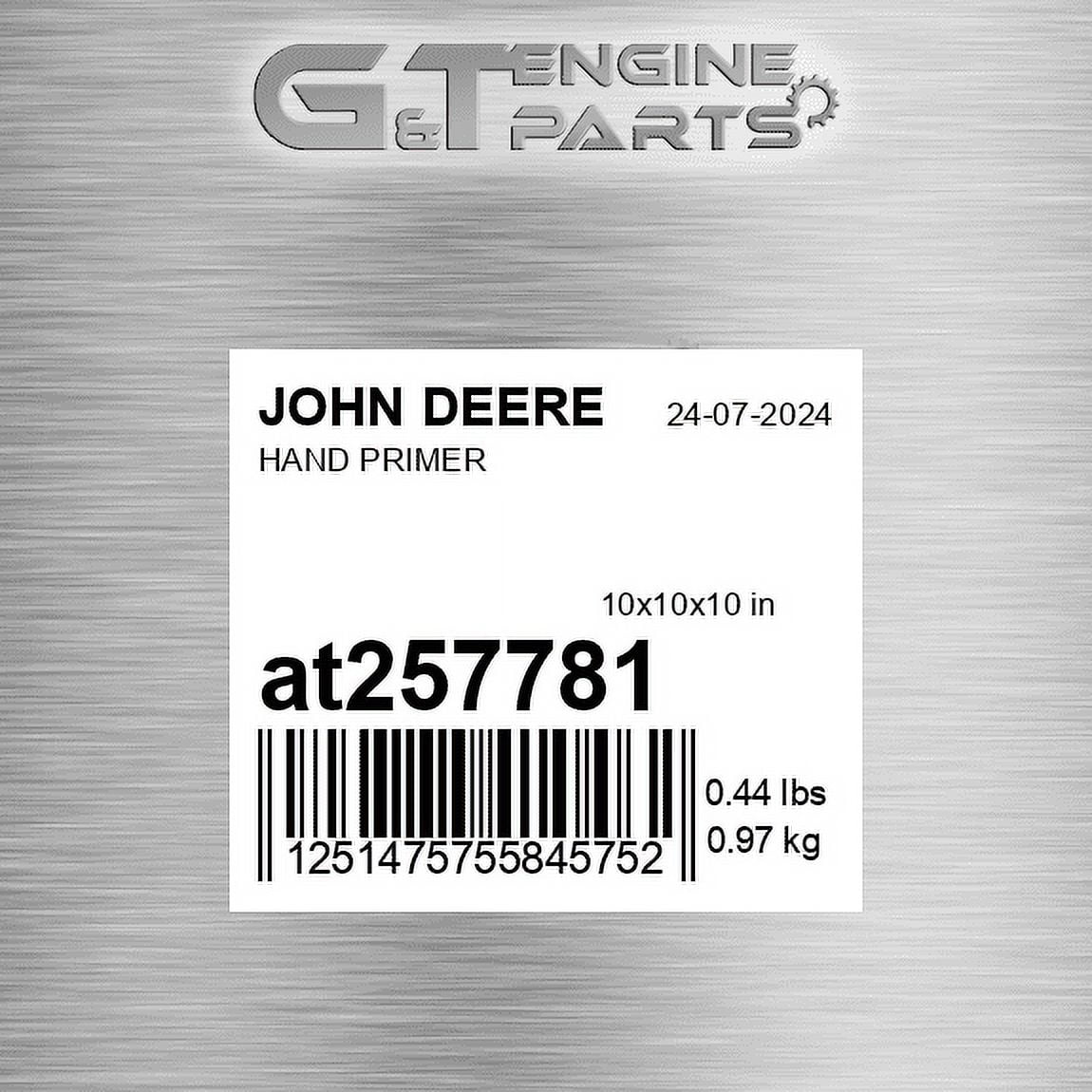 AT257781 HAND PRIMER fits JOHN DEERE (New OEM) - Walmart.com