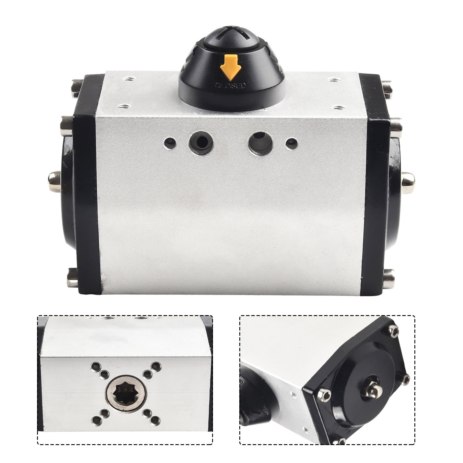 AT40/AT-52 Pneumatic Actuator 90° Rotating Double Acting Pneumatic Ball ...