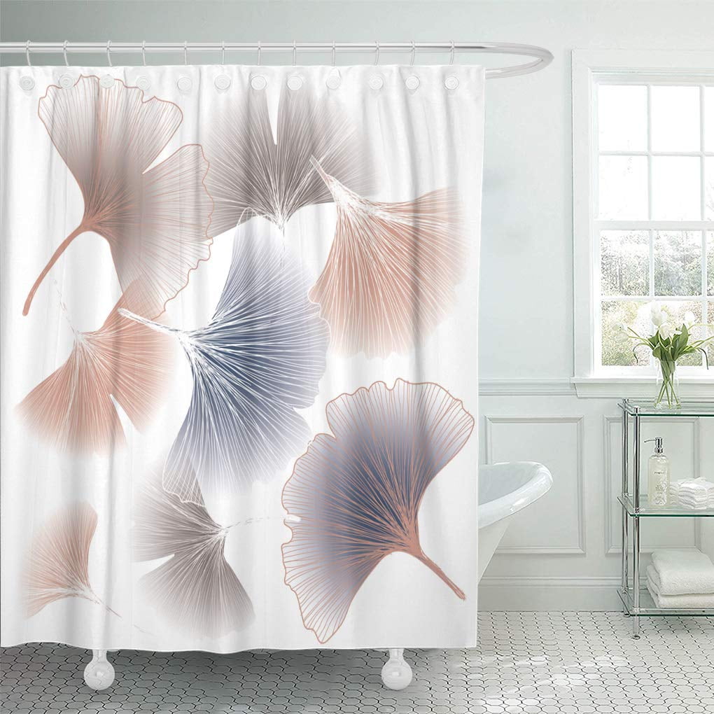 ATABIE Abstract Gingko Biloba Vector Background Pattern Art Backdrop ...