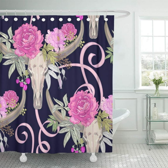 ATABIE Blue Vector Background The Image of Garden Flowers Shower ...