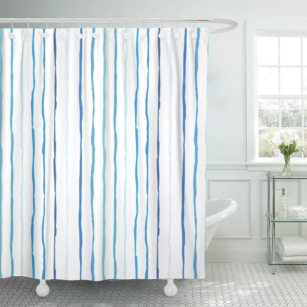 Atabie Blue Watercolour Watercolor Stripes Dye Striped Indigo Stripped
