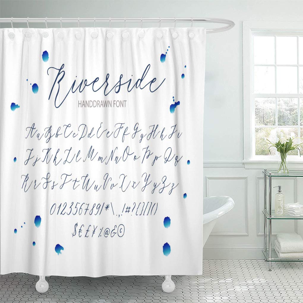 ATABIE Hand Drawn Riverside Handwritten Script Brush Modern Cursive ...