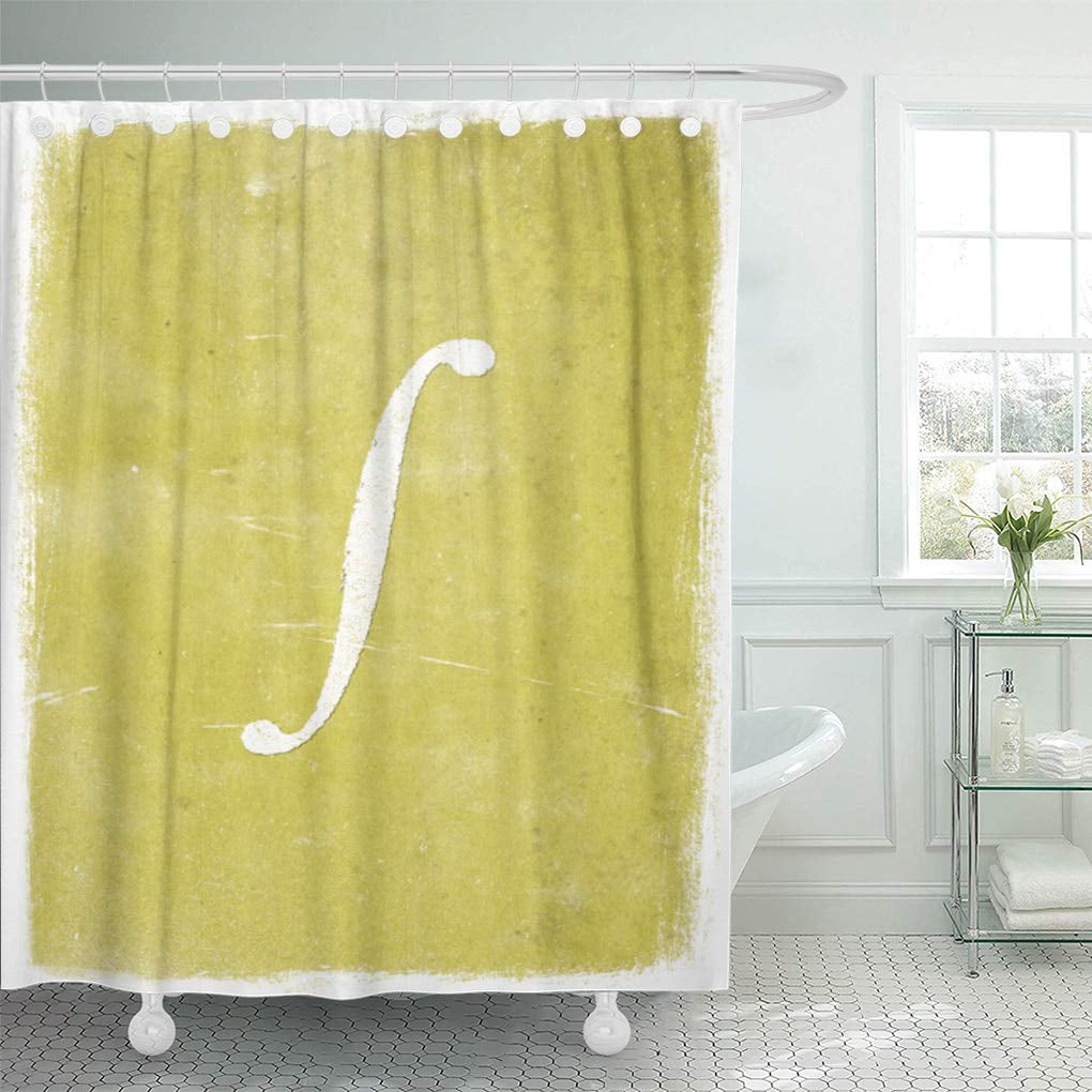 ATABIE Mathematics Integral Math Classroom Science Sign Shower Curtain ...