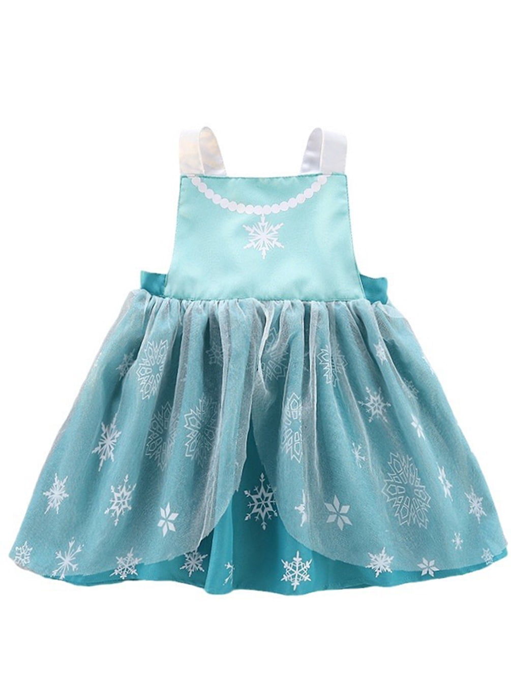 ATAIKU 1-4T Snow Princess Dress Up Aprons Dress for Toddler Baby Girls ...
