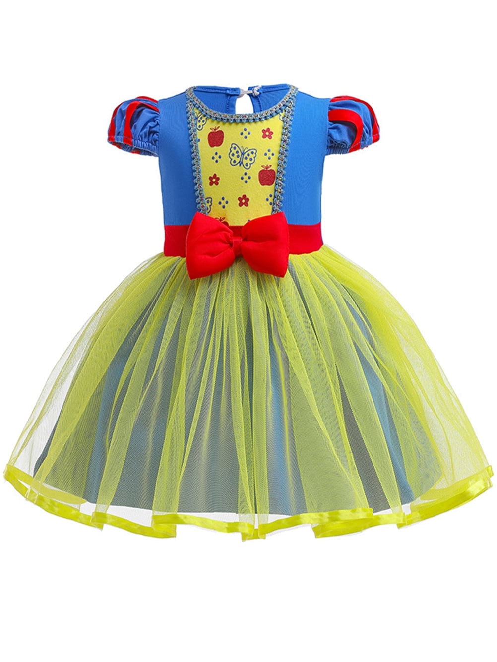 ATAIKU 1-6T Little Girls Pageant Princess Dress Baby Flower Wedding ...