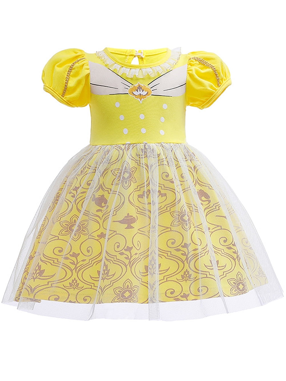 ATAIKU 1-6T Toddler Girls Pageant Princess Dress Up Baby Flower Wedding ...