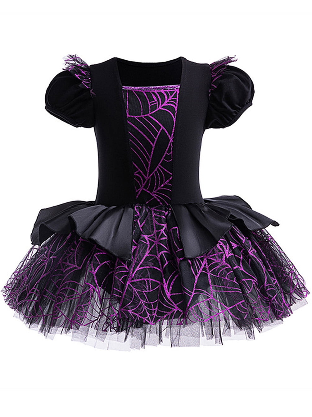 ATAIKU 3-8Y Kids Girls Witch Ballet Dress Leotards Skirted Tutu ...