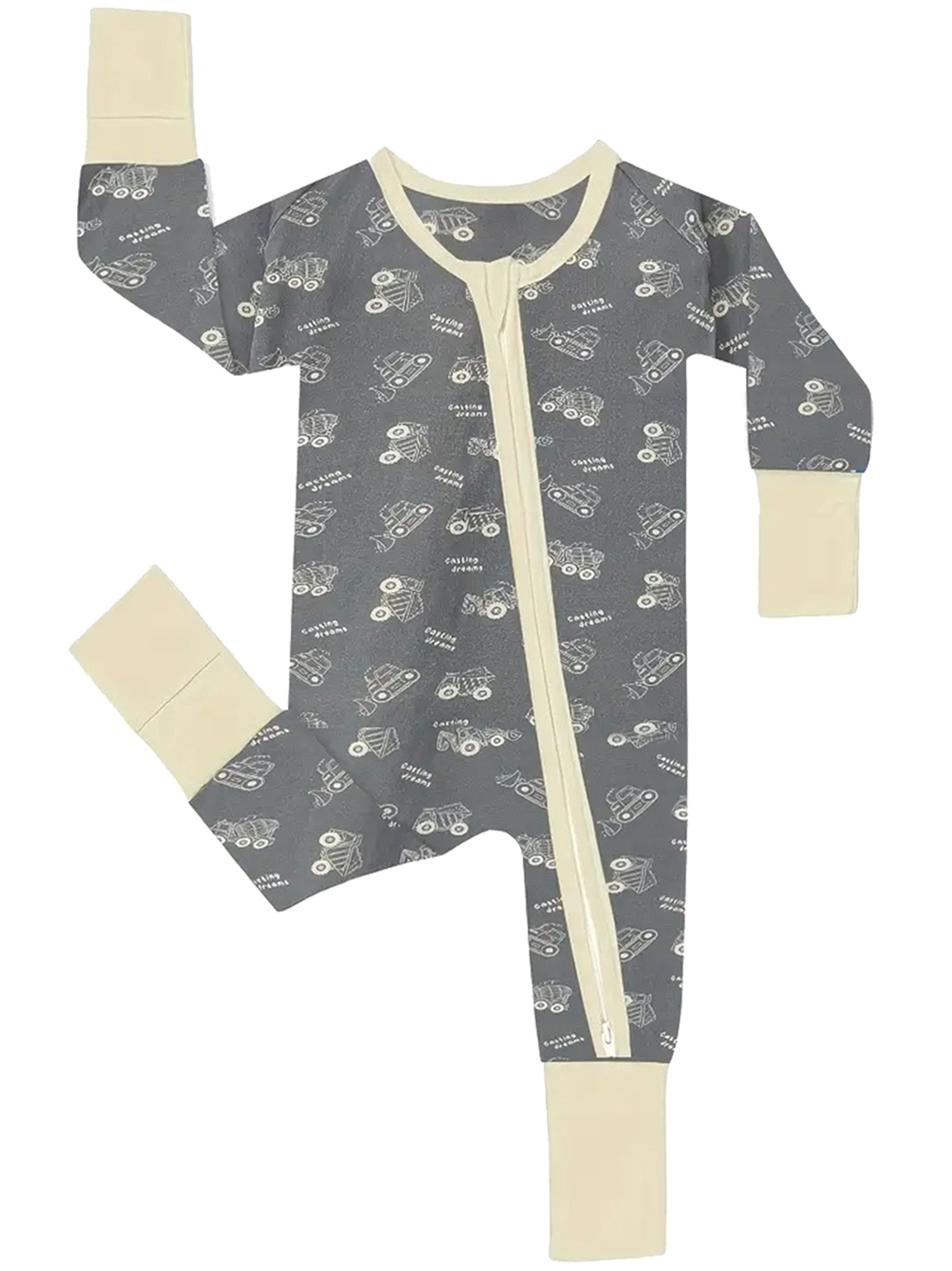 ATAIKU Baby Boys' Snug Fit One-Piece Footed / Footless Non-Slip Sleeper ...