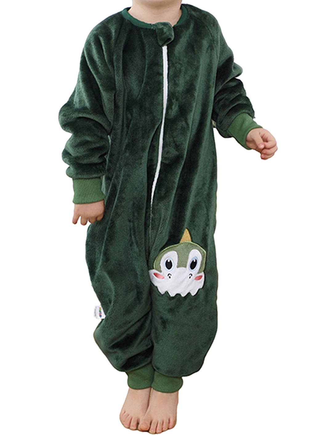 ATAIKU Toddler Sleeping Sack 9M-6T Winter Warm Flannel 2-Way Zipper ...