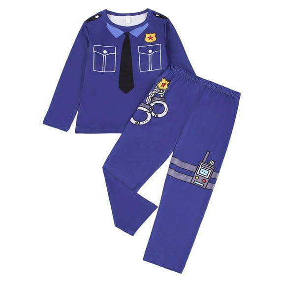 ATAIKU Toddler and Little Boy Pajamas Set Kids Long Sleeve Tee and ...