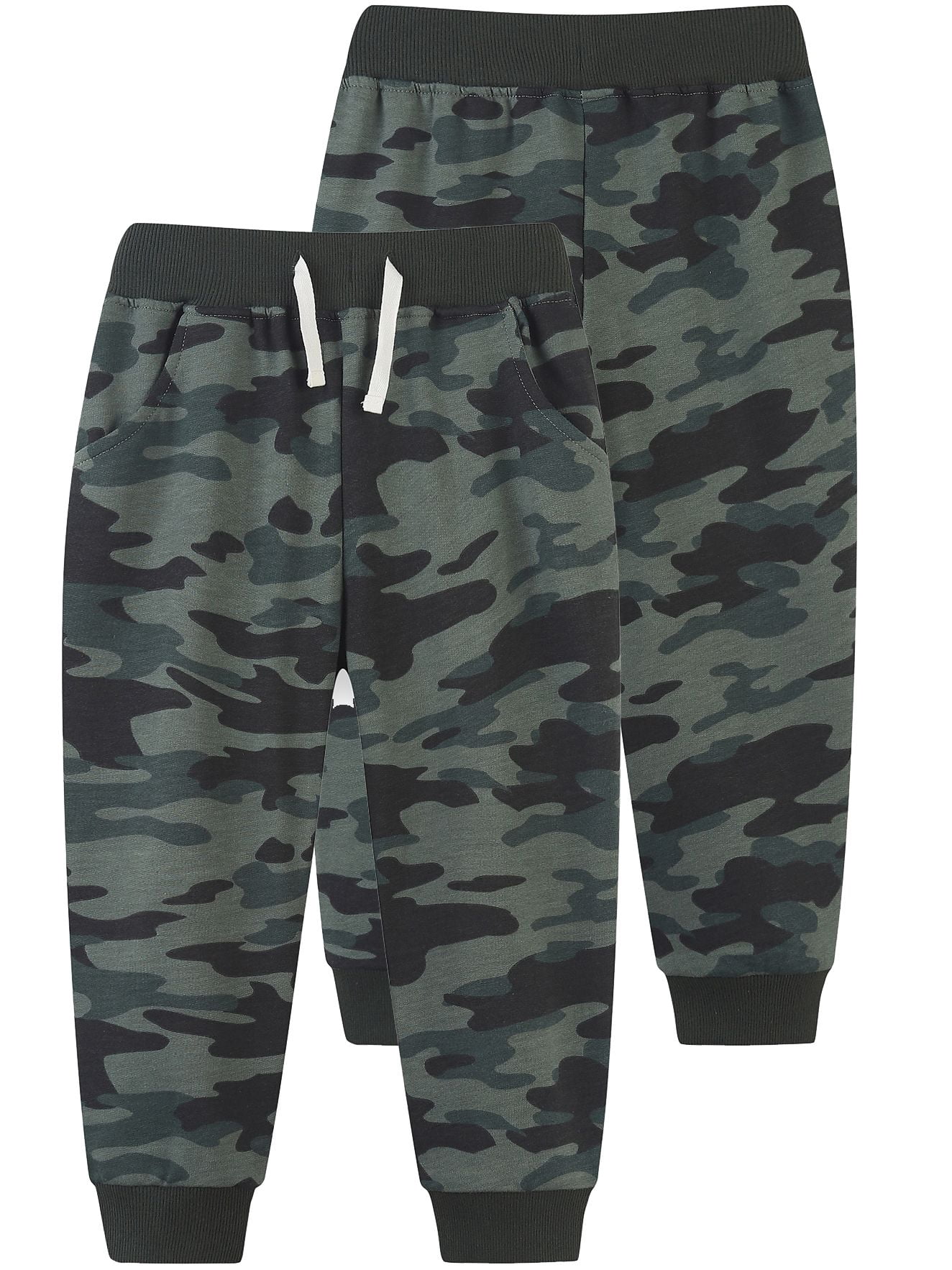 ATAIKU Toddler and Little Boys Cotton Pull On Active Jogger Kids Long ...