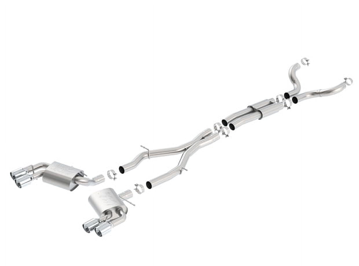 ATAK Cat-Back\xe2\x84\xa2 Exhaust System Fits select: 2017-2021 ...